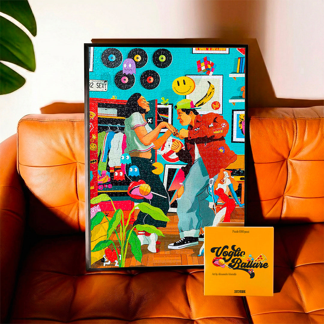 Voglio Ballare: Puzzle da 1000 pezzi e Cornice – StoPuzzle